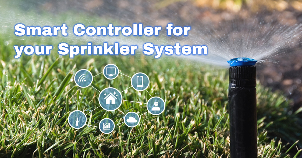 A Smart Controller for your Sprinkler System