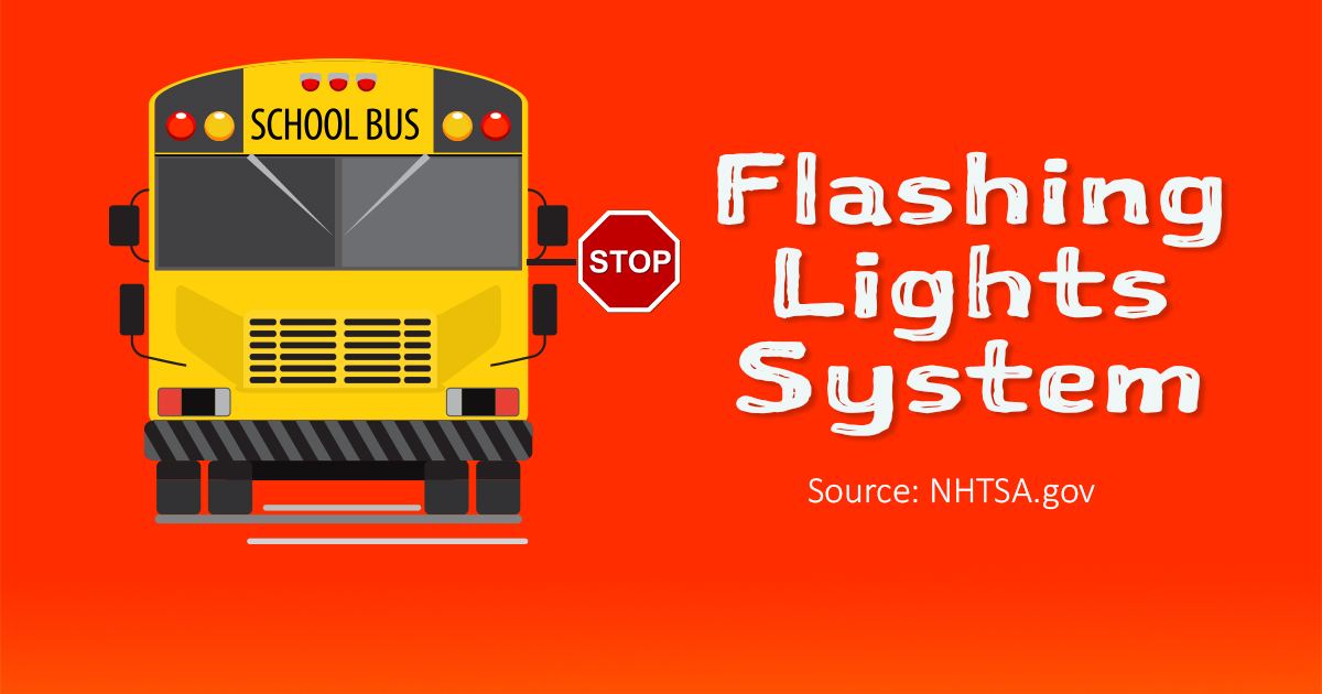 School Bus Flashing Lights System