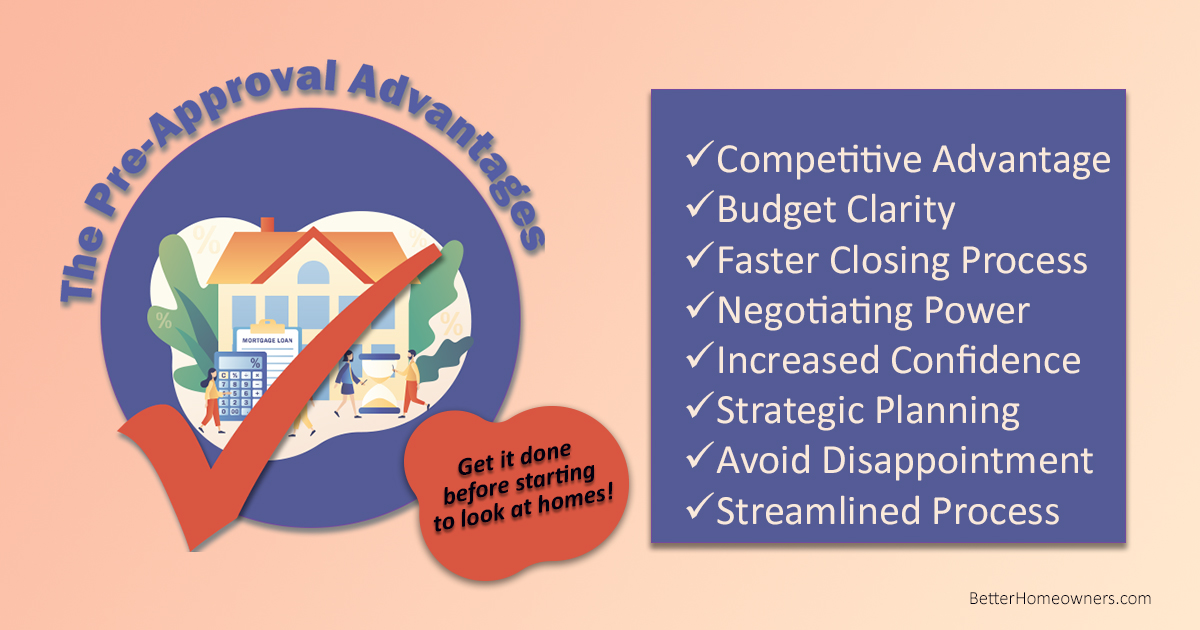 Pre-Approval is your Best Advantage