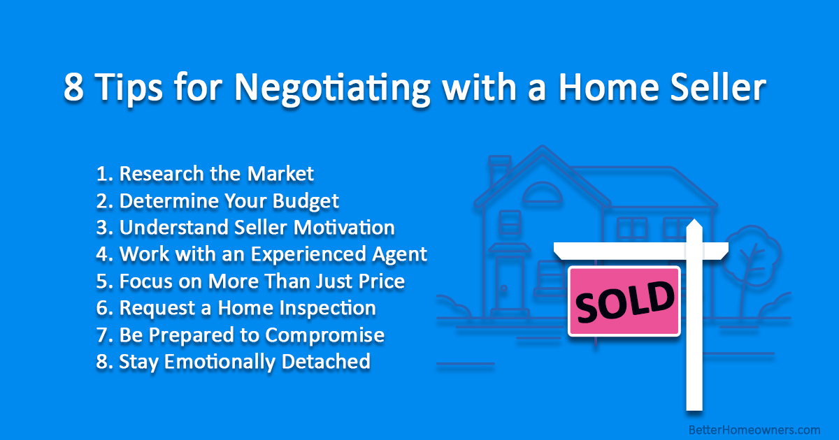 8 Tips for Negotiating with a Home Seller